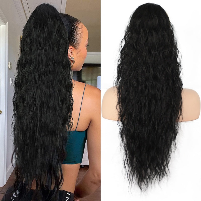 🫧🫧LAST DAY PROMOTION - 49%OFF🫧Curly Wavy Frizzy Hair Extension with Po ...