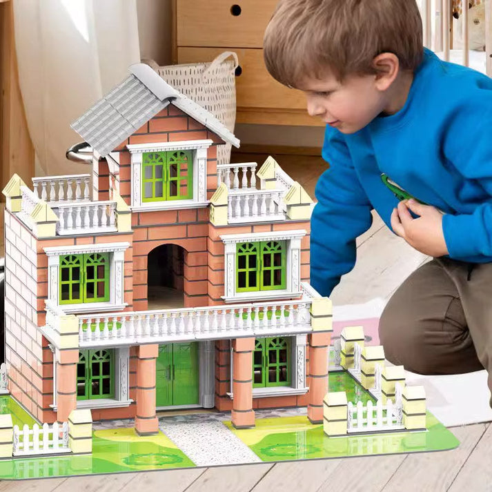 🧩 52% OFF NOW ! 🏰 DIY Simulation Building Toy Set (214PCS) – Develops ...
